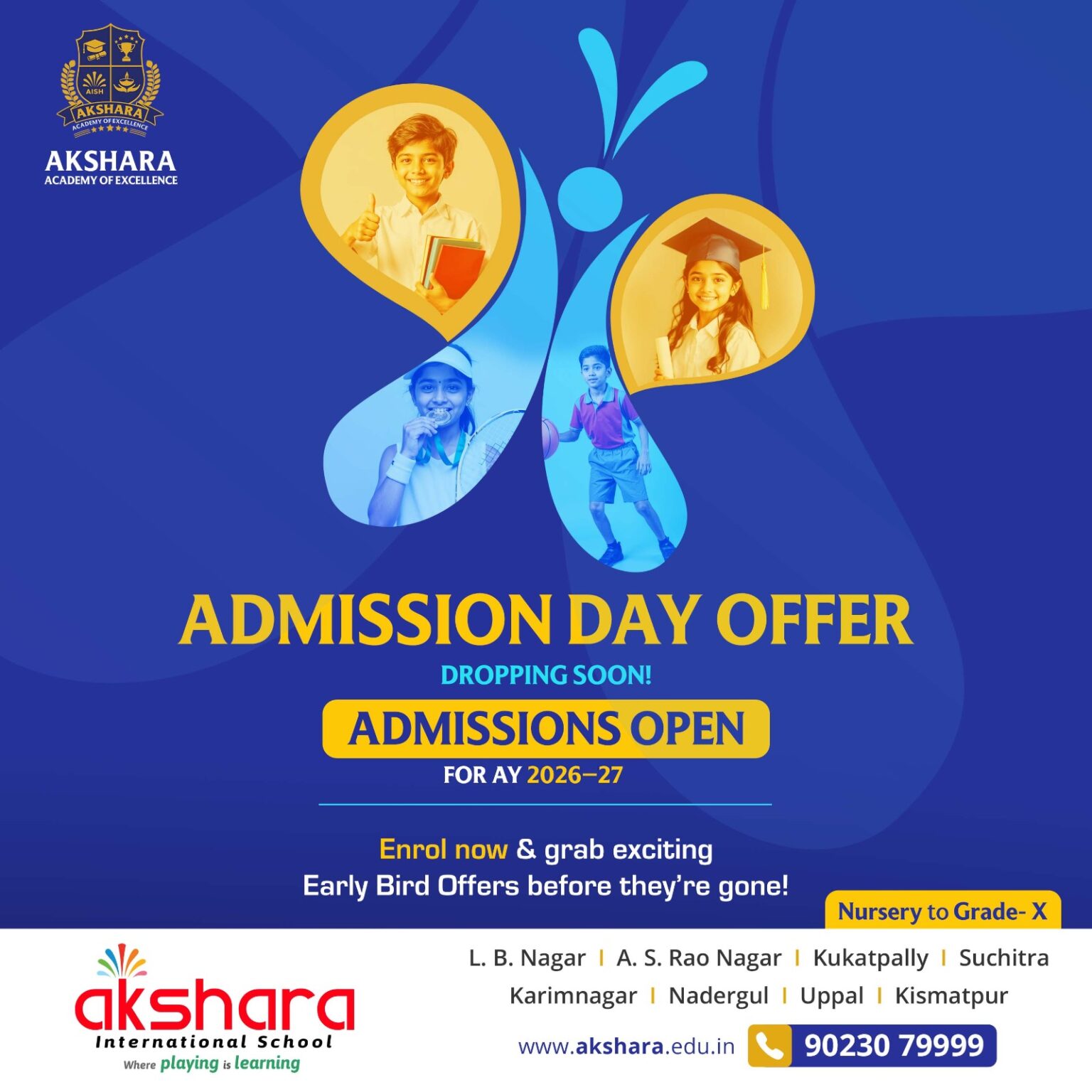 Simplified Admission Process at Akshara International School