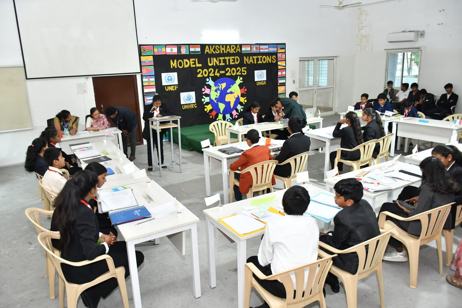 Akshara Model United Nations 2024: Empowering Young Minds!